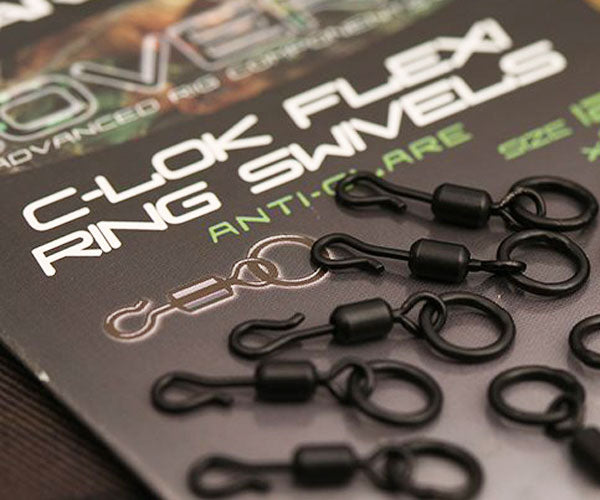 Gardner Covert C-Lok Flexi Ring Swivels - Yateley Angling Centre