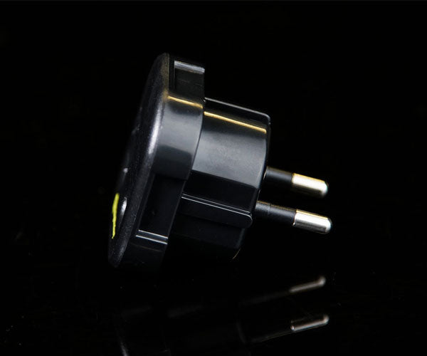 Ridge Monkey Vault UK 3 Pin to EU 2 Pin Adapter - Yateley Angling Centre