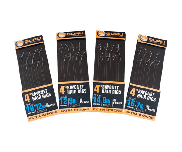 Guru MWG Method Rig 4" - Bayonets — Yateley Angling Centre
